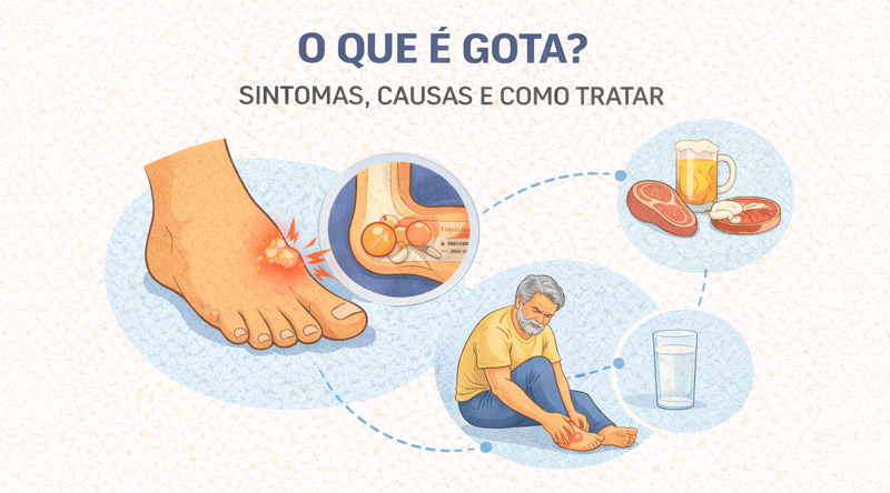 O que é Gota? Sintomas, causas e como tratar - Doctor Shoes
